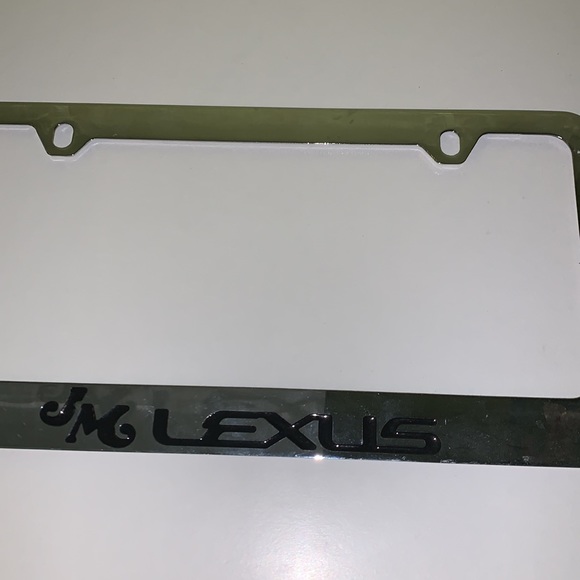 Lexus | Accents | Lexus Chrome License Plate Frame | Poshmark
